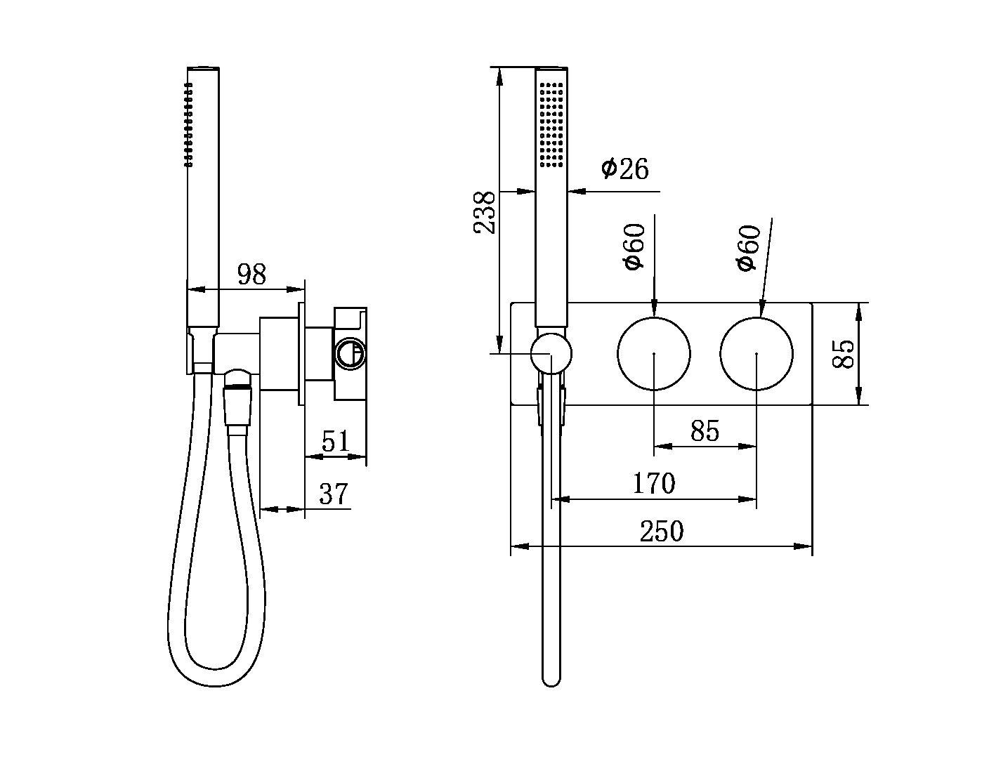 Progressive Shower System - Multi Colour - Melbourne Bathroom Shop